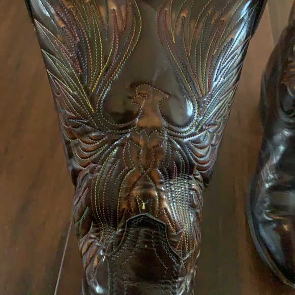 ACME | Shoes | 97s Rare Eagle Rainbow Stitching Acme Boots | Poshmark